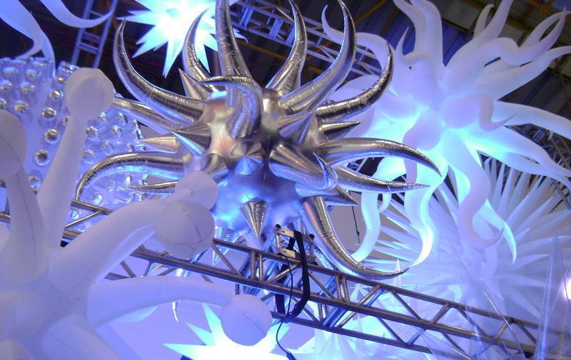 Inflatable Hanging Lights - UK Stretch Tents