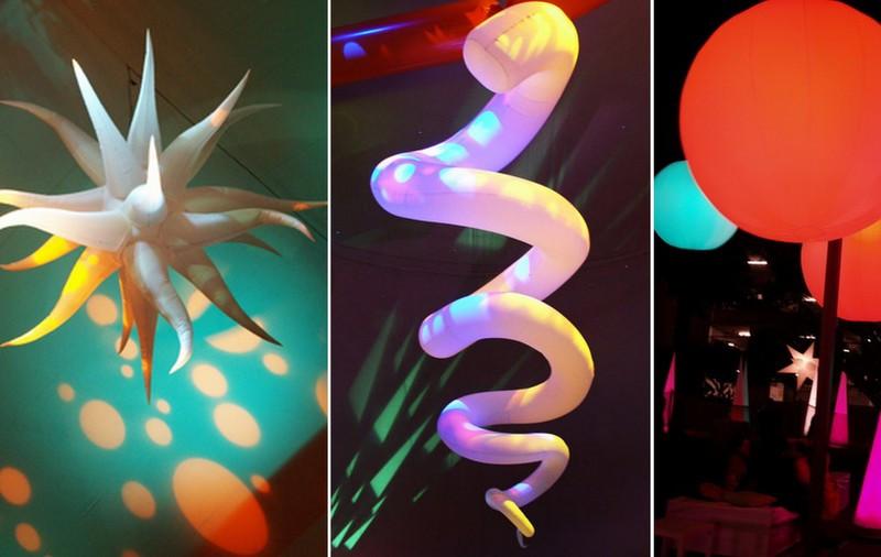 Inflatable Hanging Lights - UK Stretch Tents